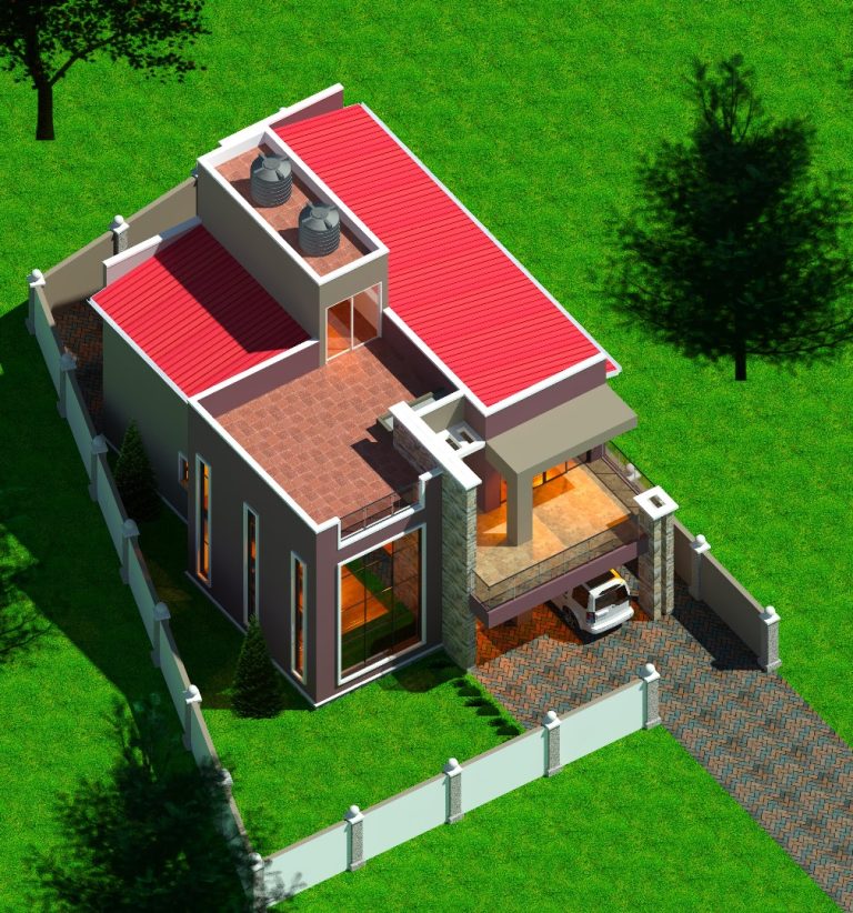 Proposed Double-Storey House Plan | Modern Residential Design