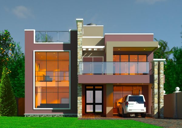 Proposed Double-Storey House Plan | Modern Residential Design