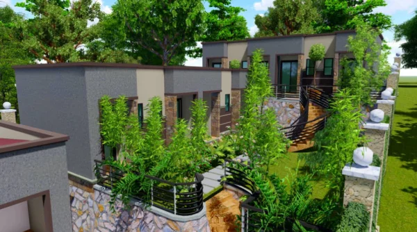 Motel Plan in Uganda | Guest House & Lodge PDF Design