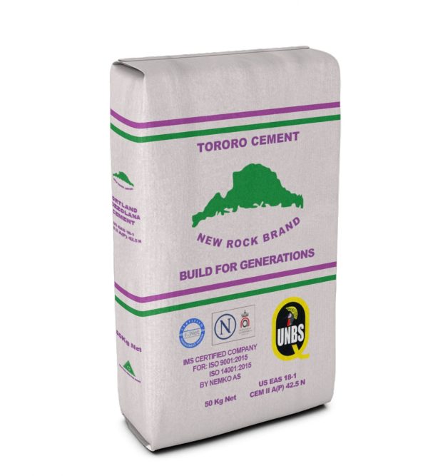 Tororo Cement CEM II 42.5N 50kg Price in Uganda