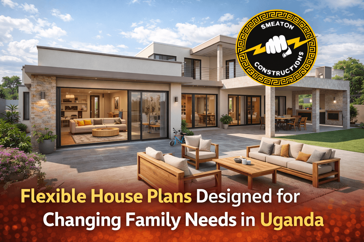 Flexible House Plans in Uganda to Meet Family Needs