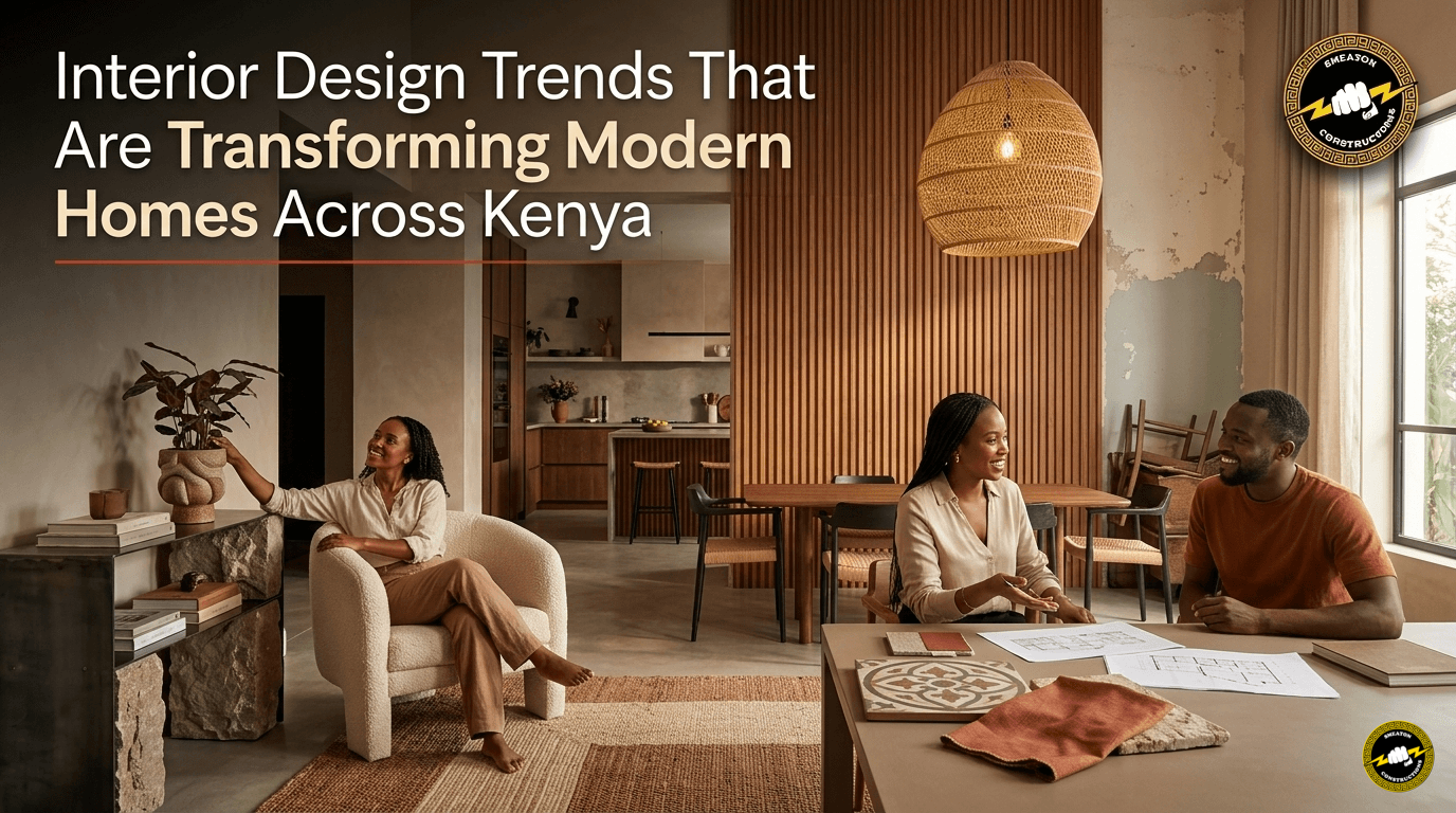 Interior Design Trends That Are Transforming Modern Homes Across Kenya ...