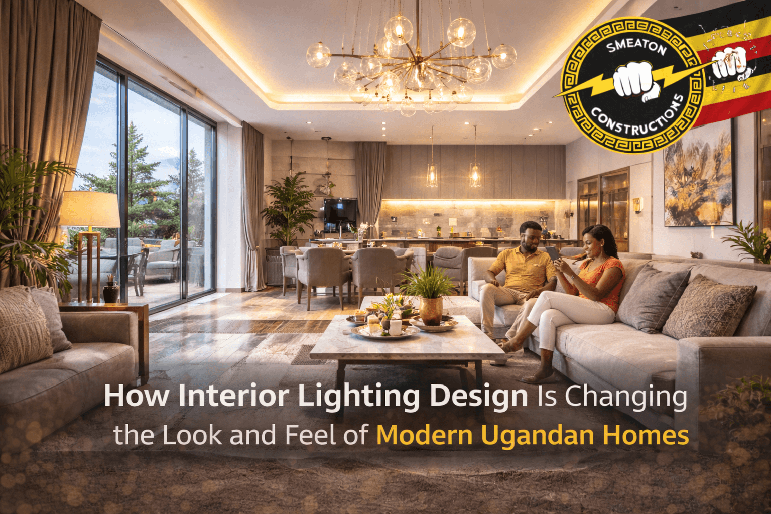 Interior Lighting Design in Uganda for Modern Homes