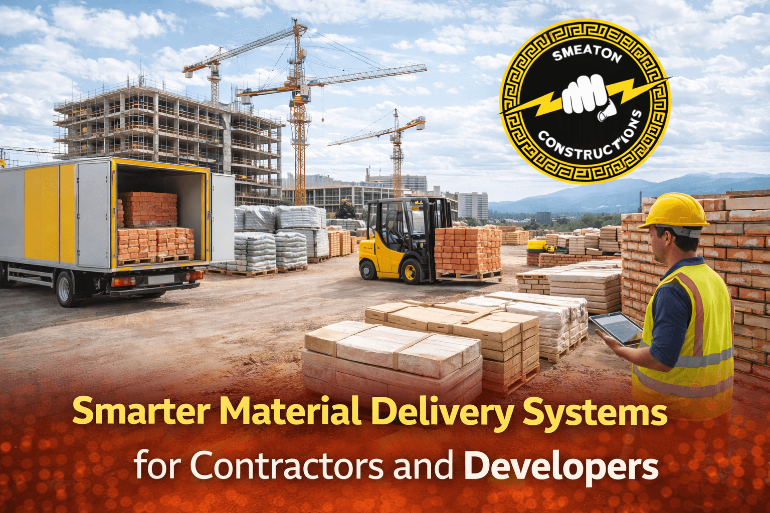 Smarter Material Delivery Systems in Uganda to Improve Projects