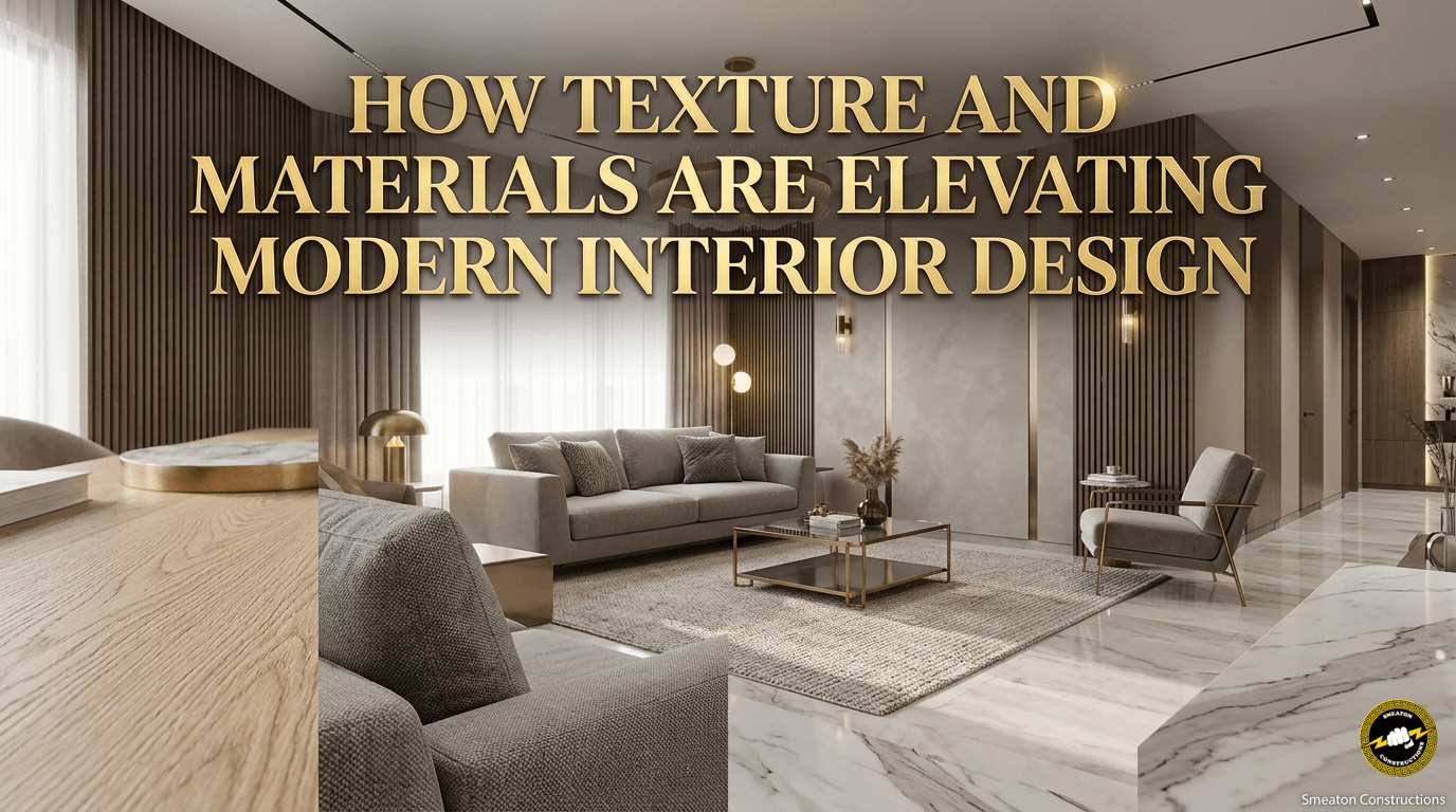 How Texture and Materials Are Elevating Modern Interior Design