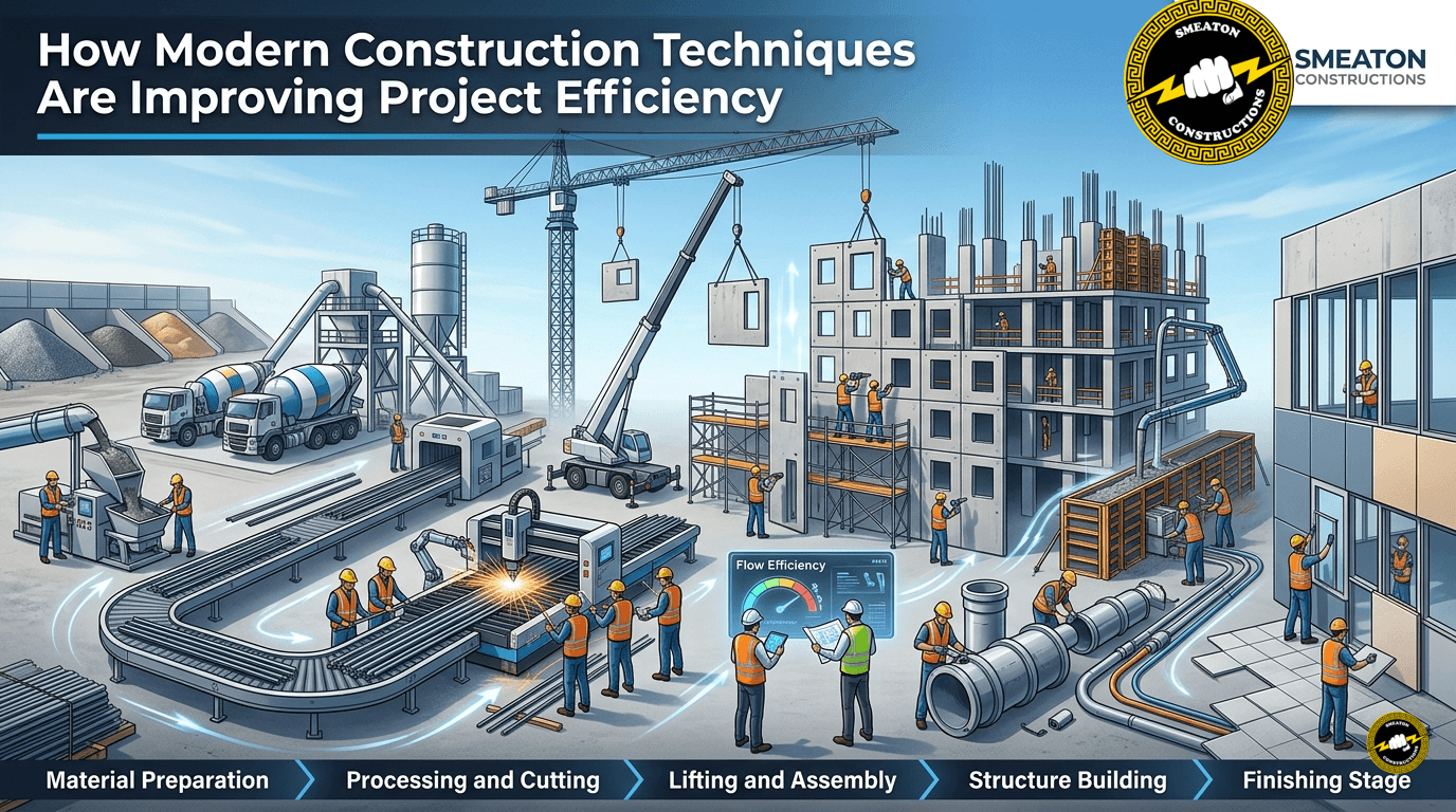 How Modern Construction Techniques Improve Project Efficiency