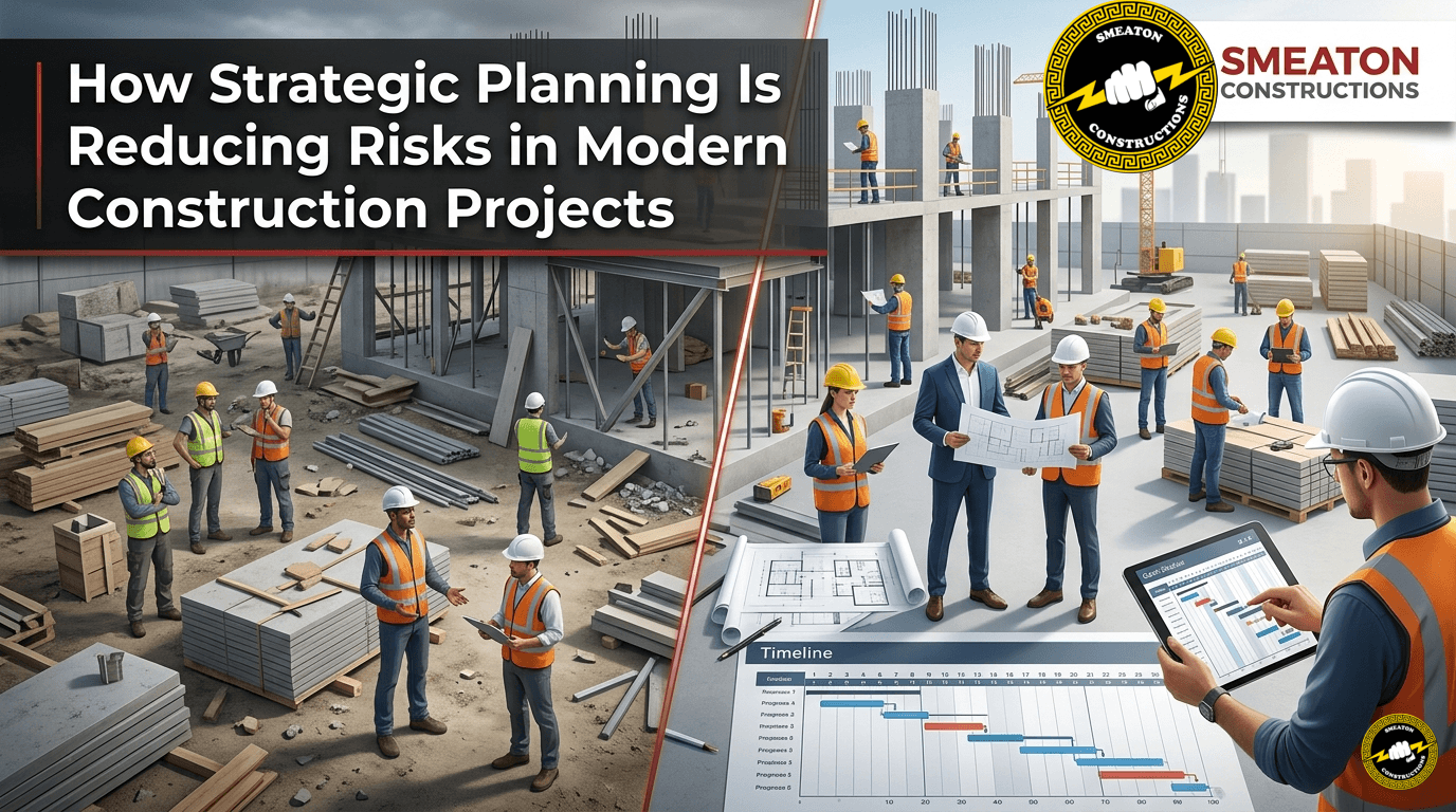 How Strategic Planning Reduces Risks in Construction Projects